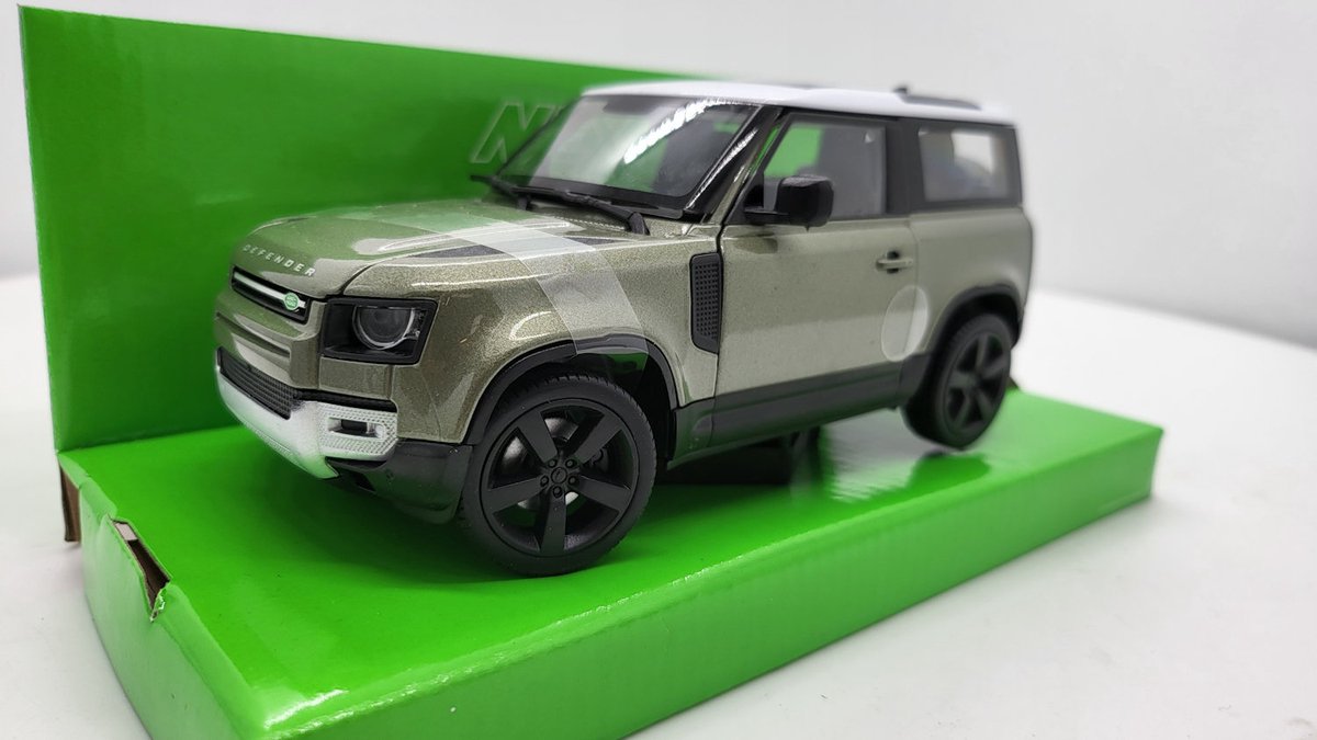 Land Rover Defender 2020 Groen metallic 1:24 Welly Nex | bol