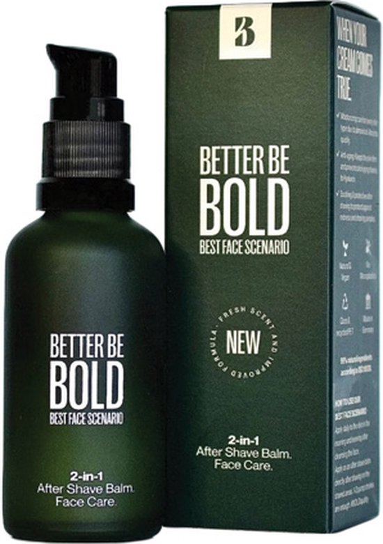 Better Be Bold - 2 in 1 after shave balm en gezichtscrème | bol