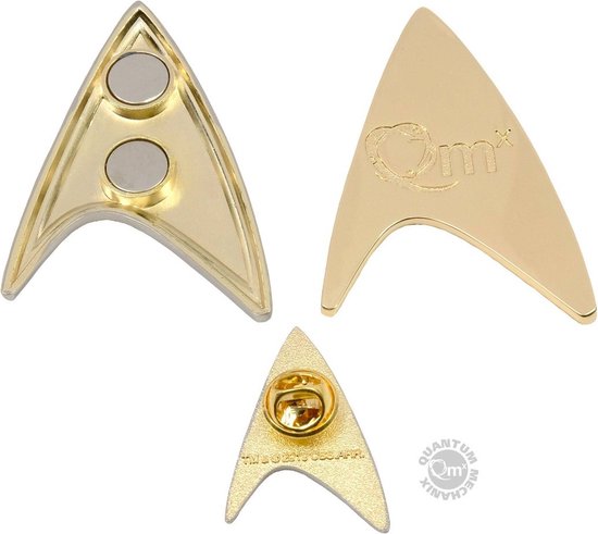 Quantum Mechanix Star Trek Discovery: Enterprise Science Badge & Pin ...
