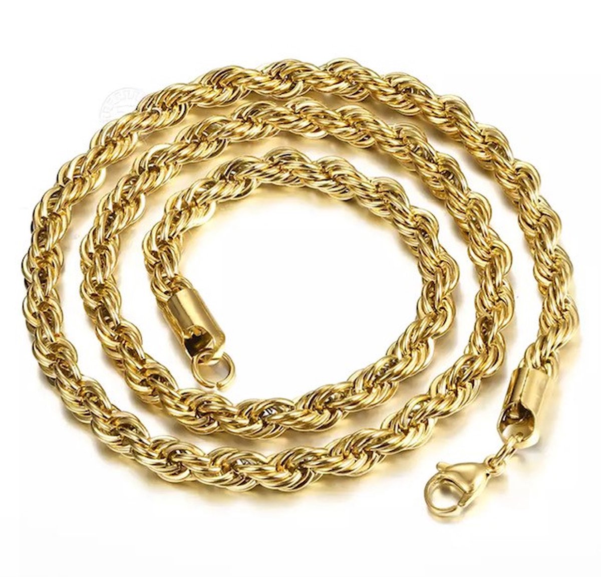 Cuban Link Ketting | Goud Kleurig | 3mm | Ketting Heren | Ketting ...