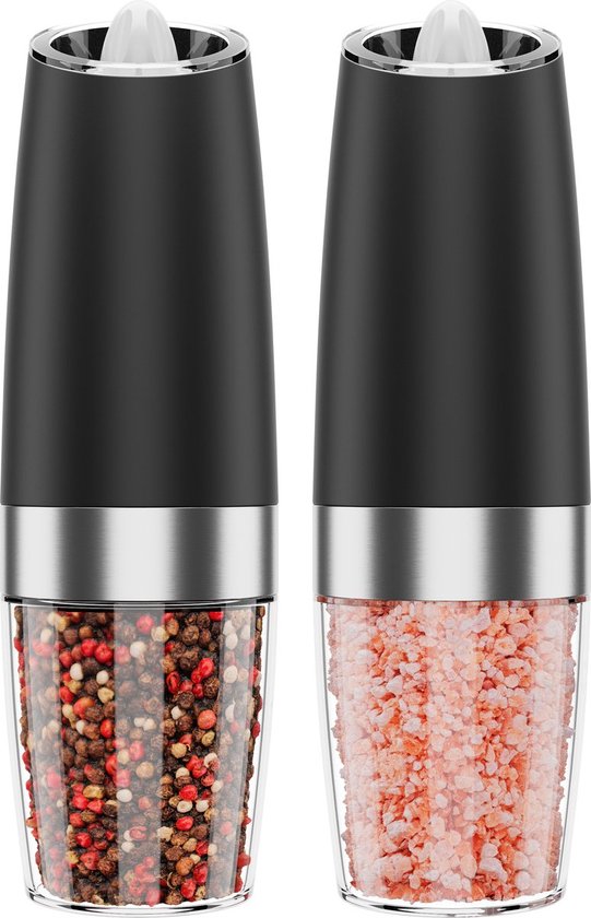 AM-IP® Peper en Zoutmolen Set Elektrisch - Kruidenmolen Incl ...