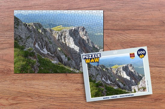 Puzzel Berg - Gras - Oostenrijk - Legpuzzel - Puzzel 500 stukjes | bol Puzzel Berg - Gras - Oostenrijk - Legpuzzel - Puzzel 500 stukjes | bol