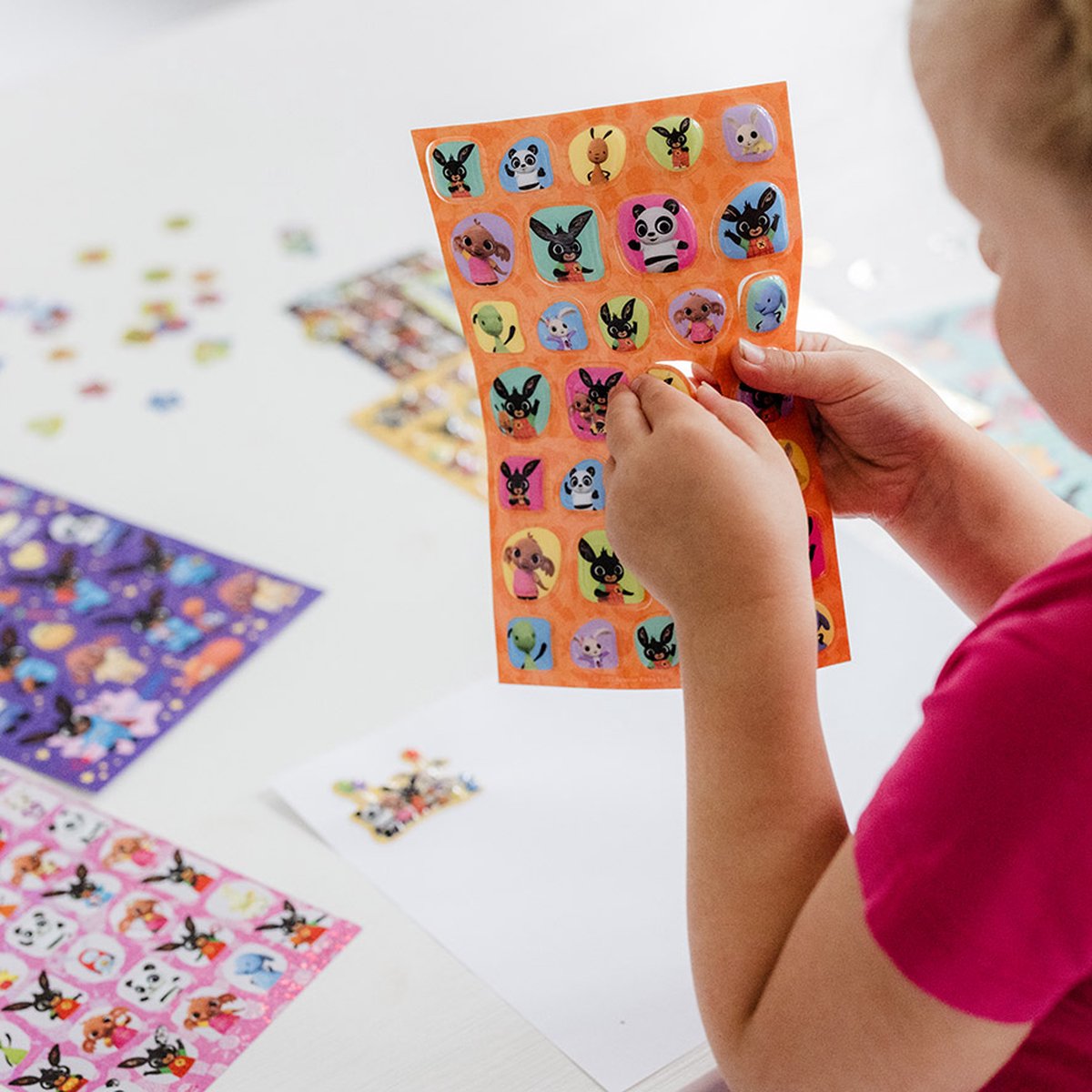 Bing stickers, Super XL Stickerset, 7 stickervellen incl. luxe metallic ...