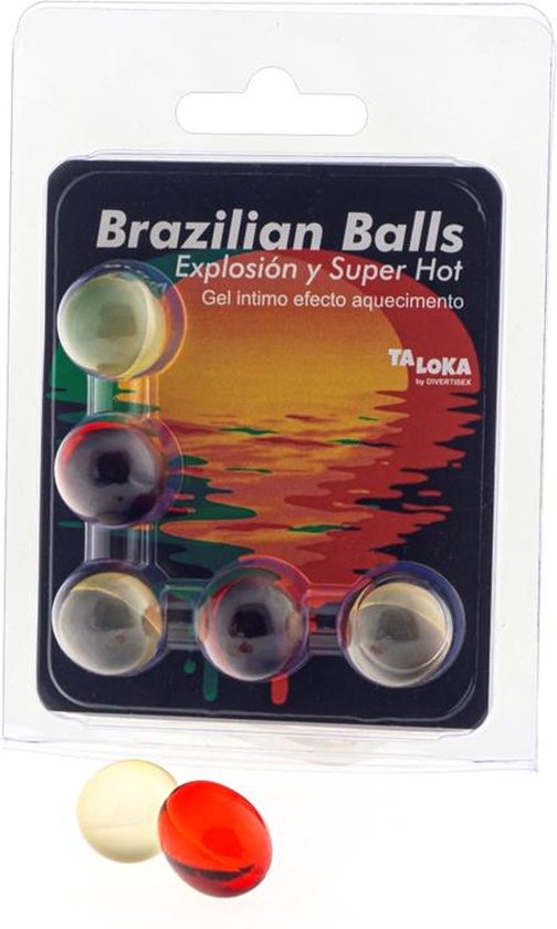 Set 5 Brazilian Balls Gel Overheating Effect | bol.com