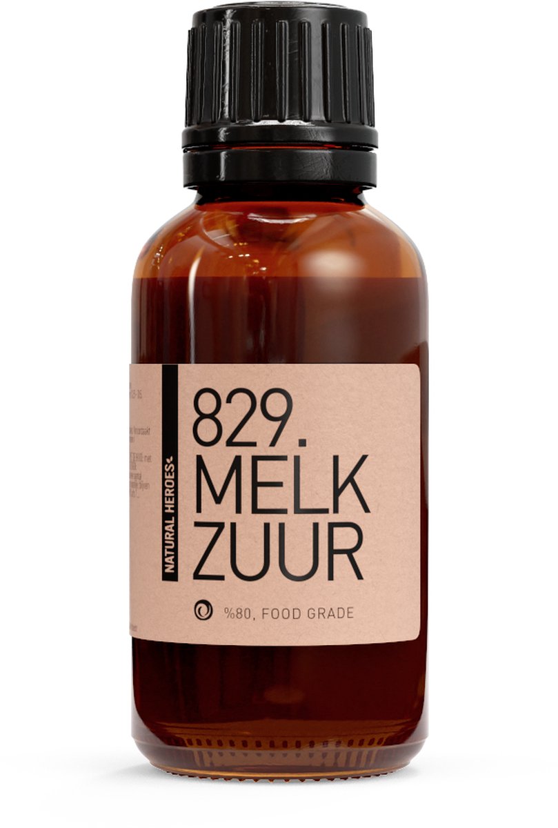 Melkzuur / Lactic Acid, 80% (Food Grade) 30 ml | bol.com