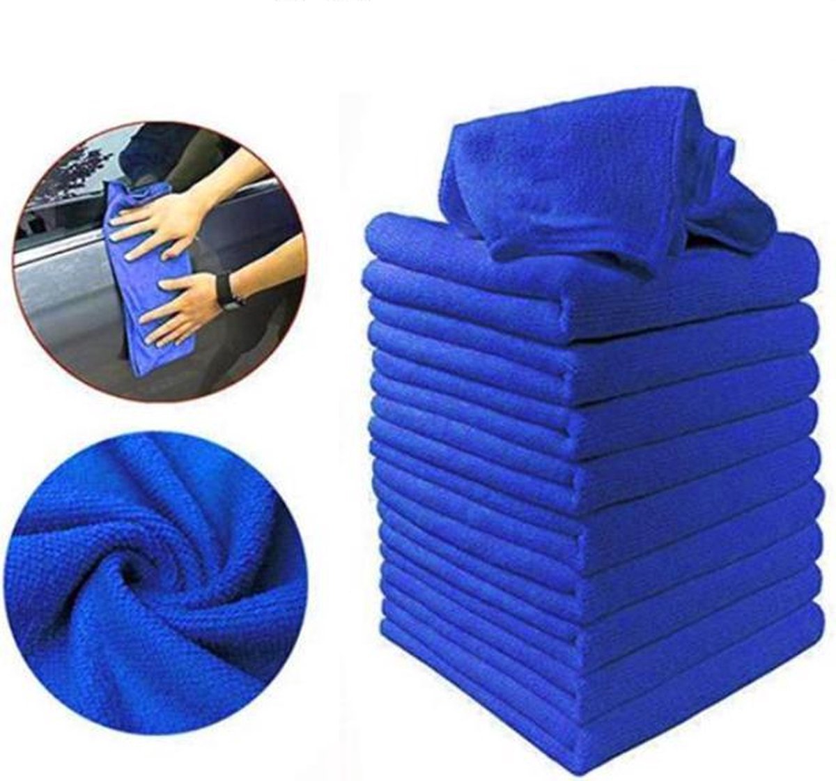 Urbankr8® - Poetsdoeken - Microfiber auto poetsdoek - 10 stuks ...