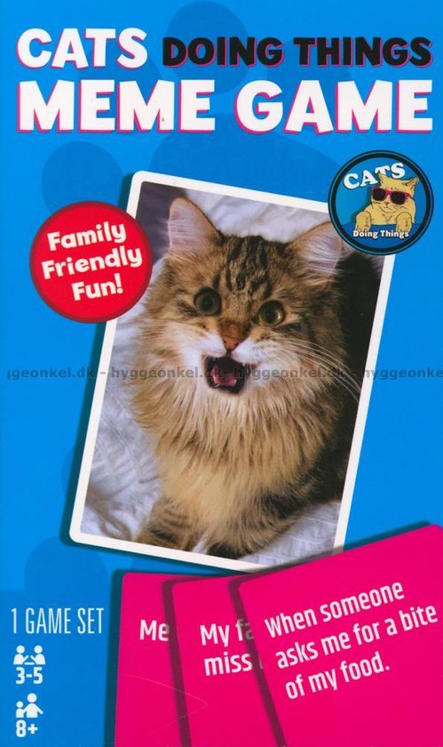 Cats Doing Things Meme Game Card Game | Games | bol