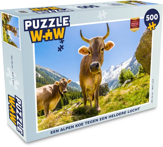 Puzzel Koeien - Zon - Oostenrijk - Legpuzzel - Puzzel 500 stukjes | bol.com Puzzel Koeien - Zon - Oostenrijk - Legpuzzel - Puzzel 500 stukjes | bol.com