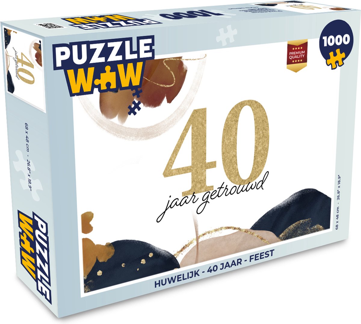 Puzzel Trouwdag - Spreuken - 40 jaar getrouwd - Quotes - Huwelijk ...