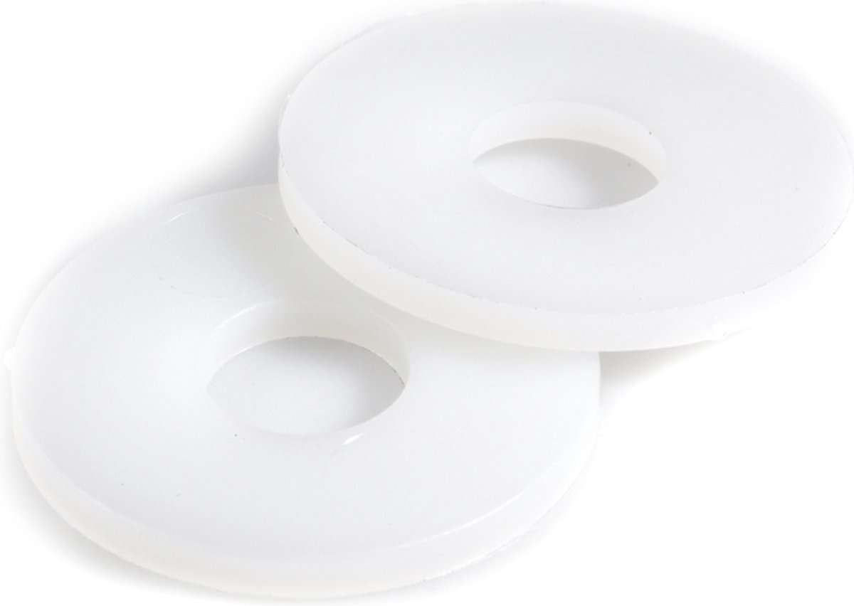 (24 STUKS) M14 SLUITRING 28X15X2,5 NYLON (POLYAMIDE) DIN 125A (ISO 7089 ...