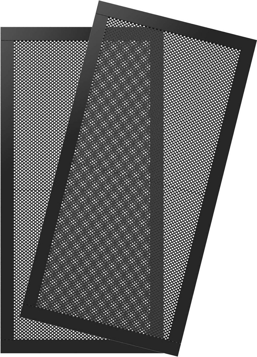 280mm X 140mm PVC PC Cooler Fan Dust Filter 2 Pack Fan Cover Magnetic ...