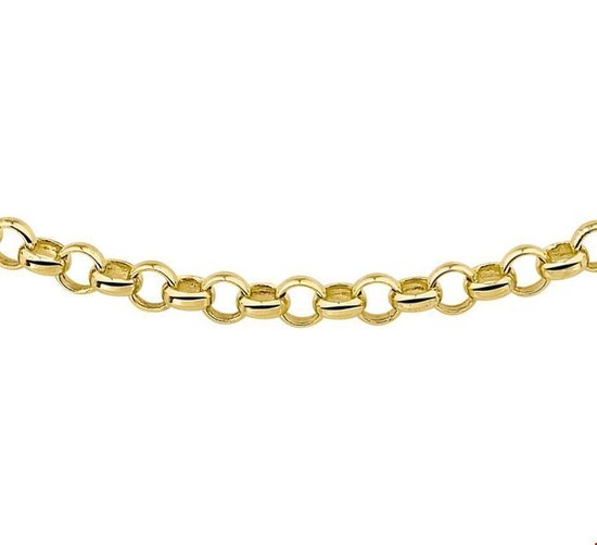Zilgold Collier goud met zilveren kern Jasseron 5,0 mm 45 cm | bol