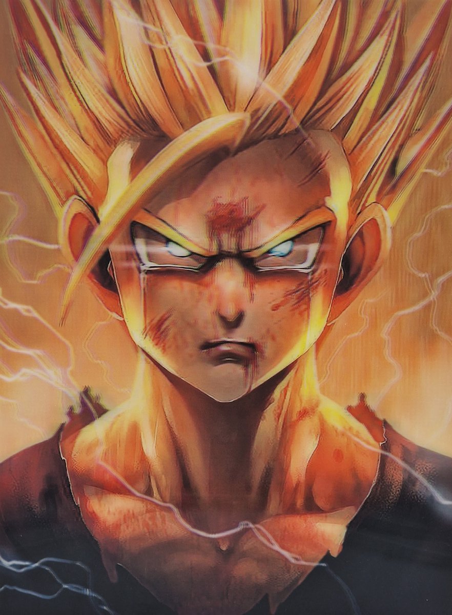 Dragon Ball Z | 3D Poster | Gohan | Anime | Poster | Anime Figure ...