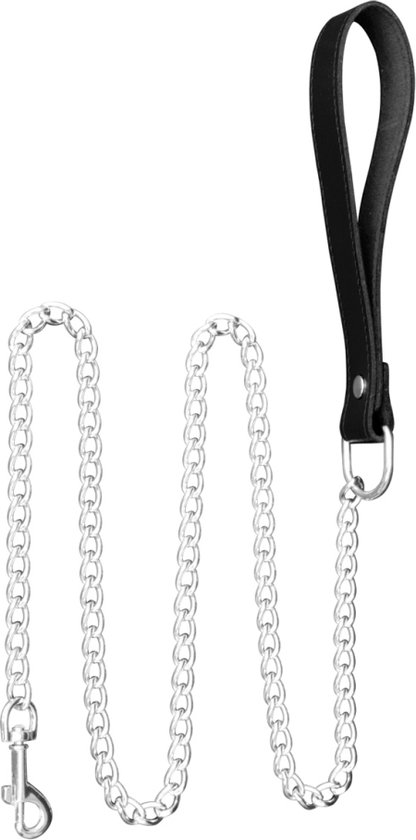 XXDREAMSTOYS Leiband Ketting met leren handvat Zwart | bol.com