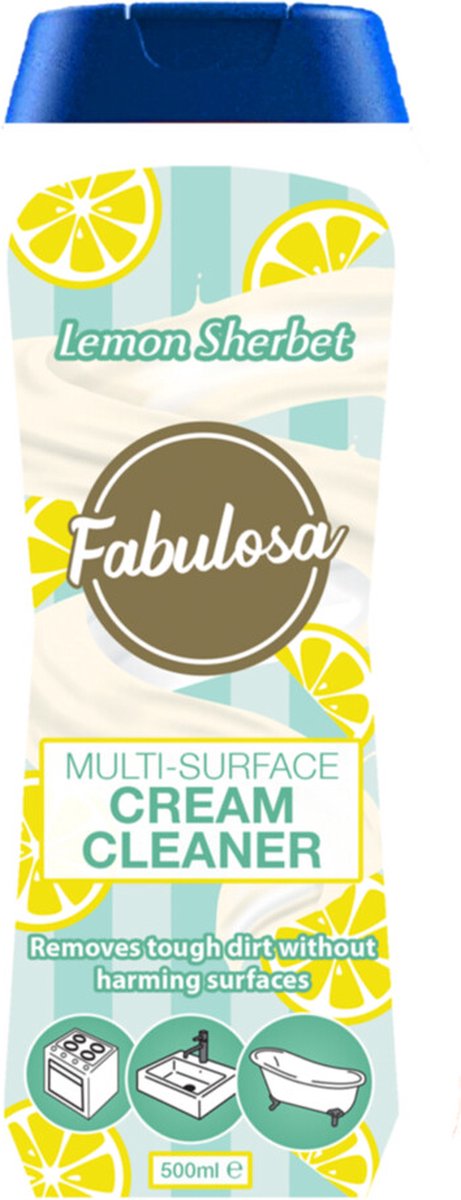 Fabulosa Cream Cleaner Allesreiniger Lemon 500 ml | bol.com