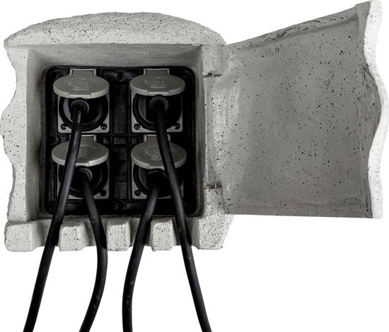 Heitronic 37502 Verdeelbox Grijs | bol.com