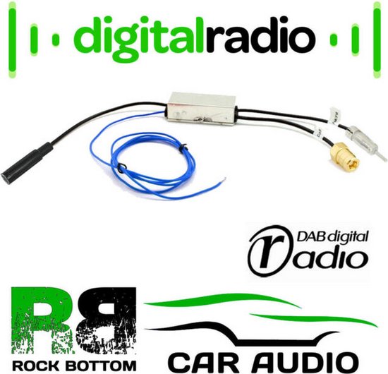 DAB Am FM Radio SMB Aerial Antenna Splitter for Sony,pioneer,kenwood ...