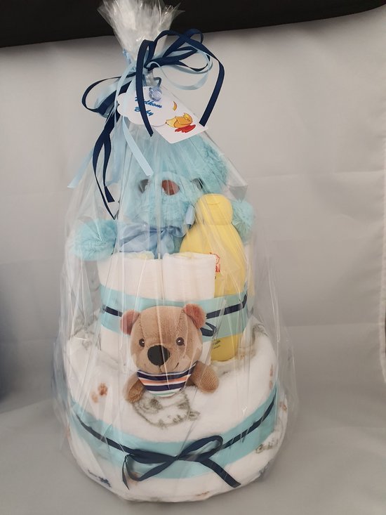 luiertaart jongen met zwitsal babyshower geboorte | bol.com luiertaart jongen met zwitsal babyshower geboorte | bol.com