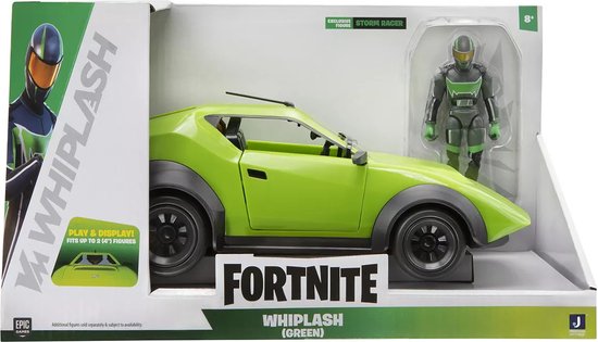 Fortnite Joy Ride Vehicle Whiplash Green avec figurine 10cm Storm Racer ...