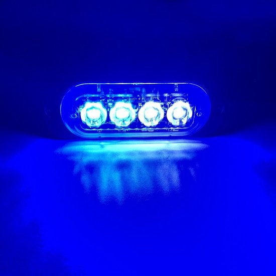 Grill Stroboscoop Flitsers Blauw LED Zwaailichten [Grillflitsers ...