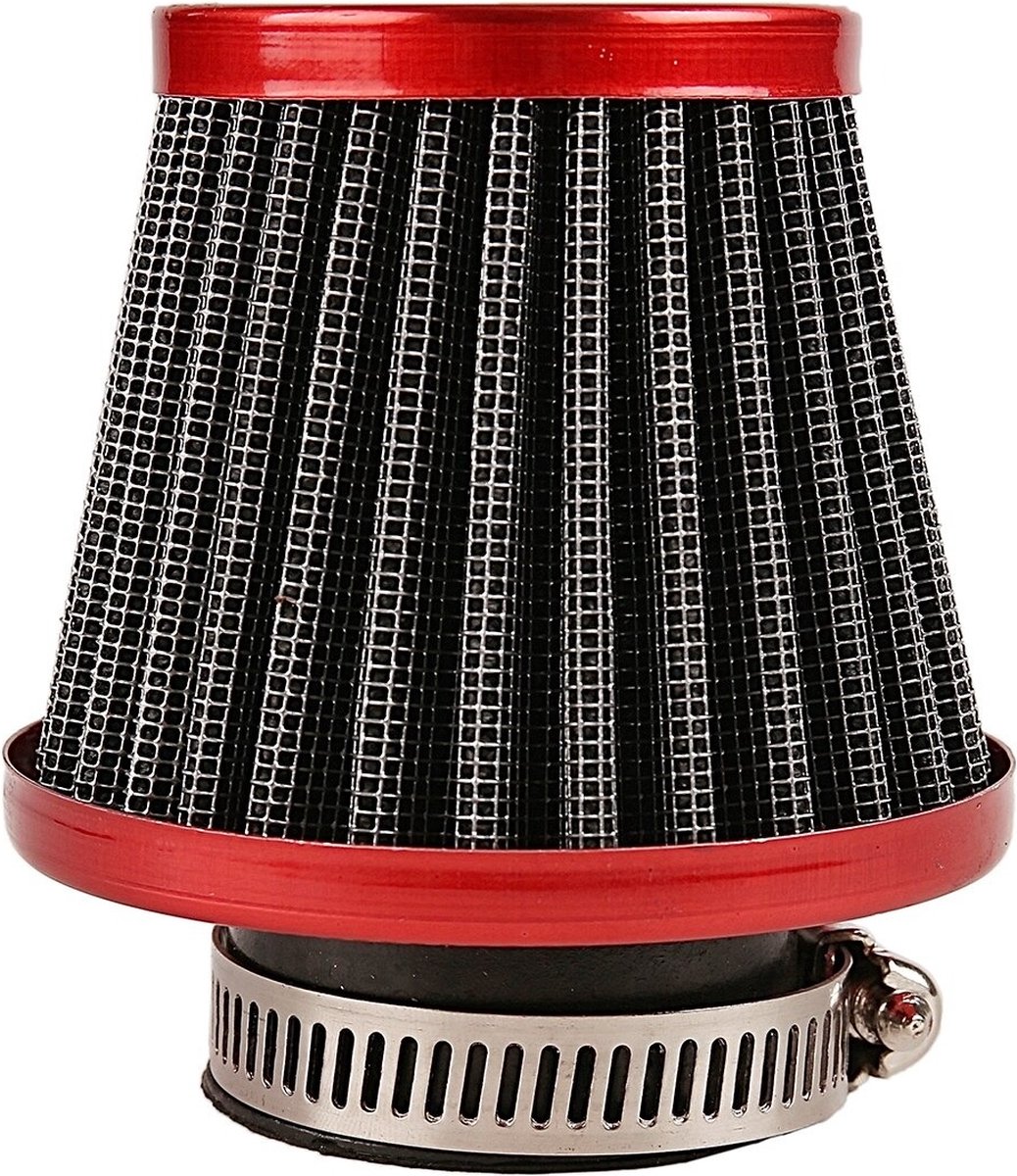 Motorbike - Crossmotor Open Luchtfilter Rood - Sport Filter (38mm ...
