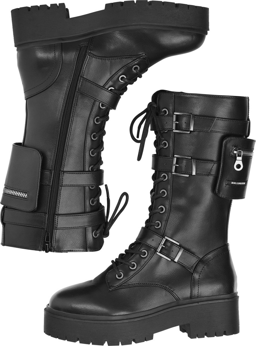 Bullboxer - Boot - Women - Black - 36 - Laarzen | bol.com