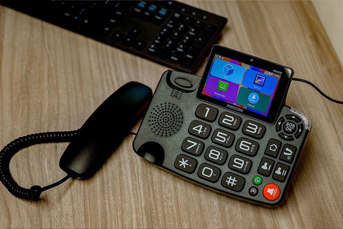 MAXCOM MM42D 4G GSM Bureau telefoon | bol