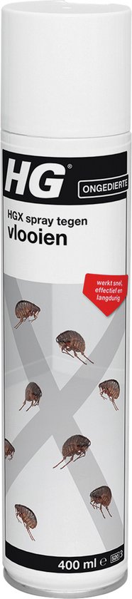HGX spray tegen vlooien - 12911N - 400ml - snel en effectief - vlekvrij ...