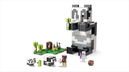LEGO Minecraft Het Panda Huis Speelgoed Set met Dieren - 21245 | bol.com