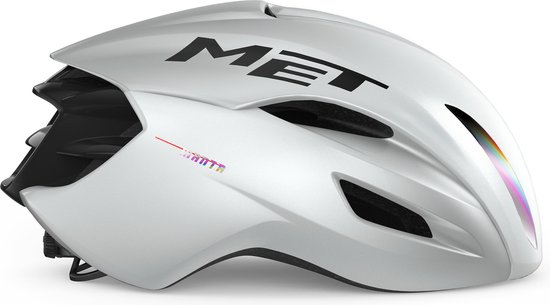 MET Manta MIPS Fietshelm - Maat L - White Holographic Glossy | bol