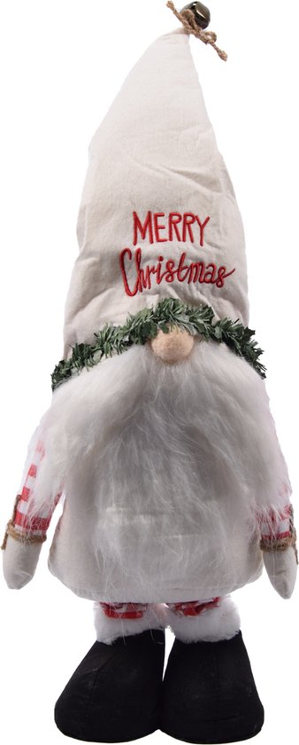 Gnome Staand 100 cm en laag naar 75 cm - Kerst Kabouter Puntmuts ...