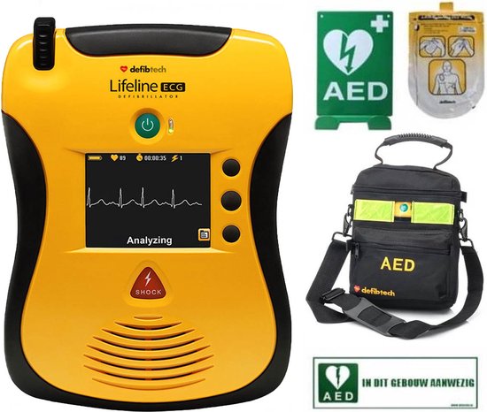 Defibtech Defibtech Lifeline Defibrillator AED - View Beeldscherm met ...