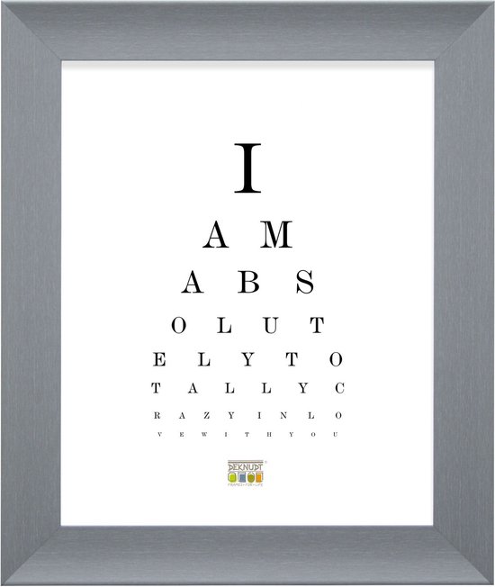 Deknudt Frames fotolijst S71VL7 - grijze schilderlook - foto 40x60 cm | bol