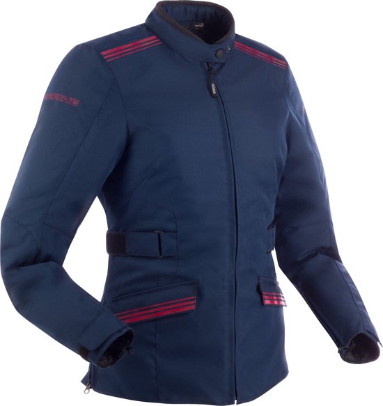 Bering Jacket Lady Shine Navy Blue Burgundy - Maat T2 | bol.com