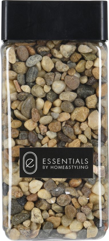 Decoratie steentjes/hobby steentjes - Bruin - 550 ml - 5/8 mm | bol