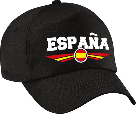 Espana/Spanje supporters baseballcap volwassenen met 2x vlag armbanden ...