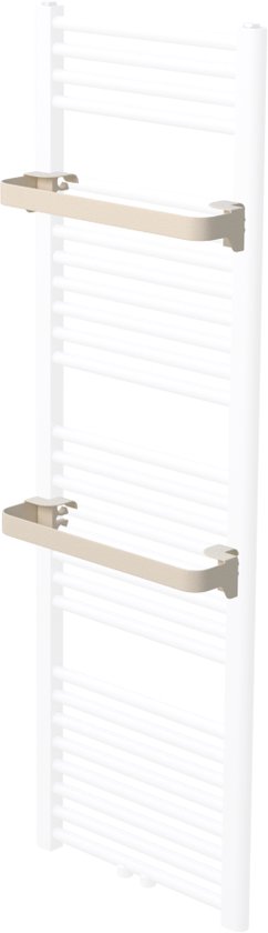 Design accessoire hanger radiator EZ-Home - DUO SET 600 BEIGE | bol.com