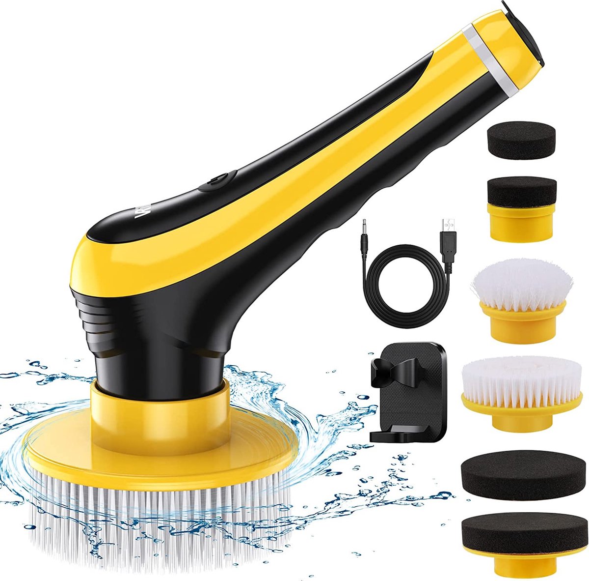 Elektrische Schoonmaakborstel - Poetsmachine - Voor badkamer keuken ...