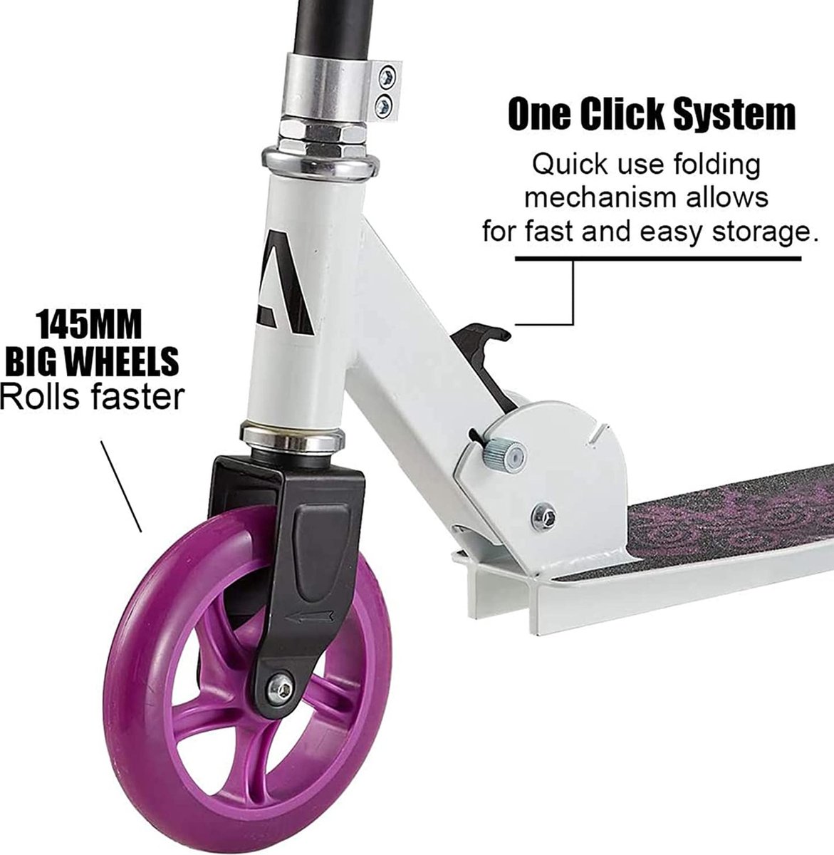 FOXSPORT Kinderstep - Kick Step - voor Jongens en Meisjes - Vanaf 3-12 ...