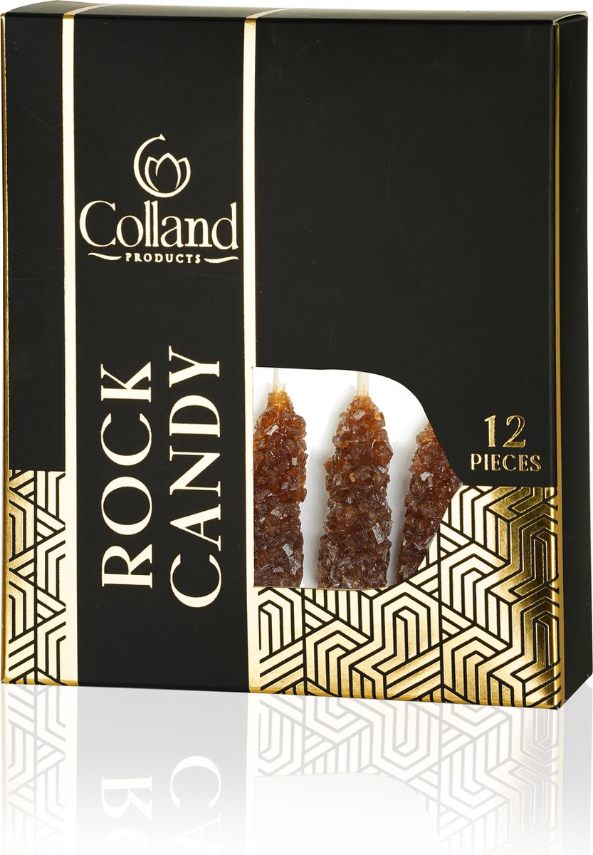 Colland- Bruin Kandijstokjes Kandijsticks- Bruine Kandijsuiker-Bruine ...