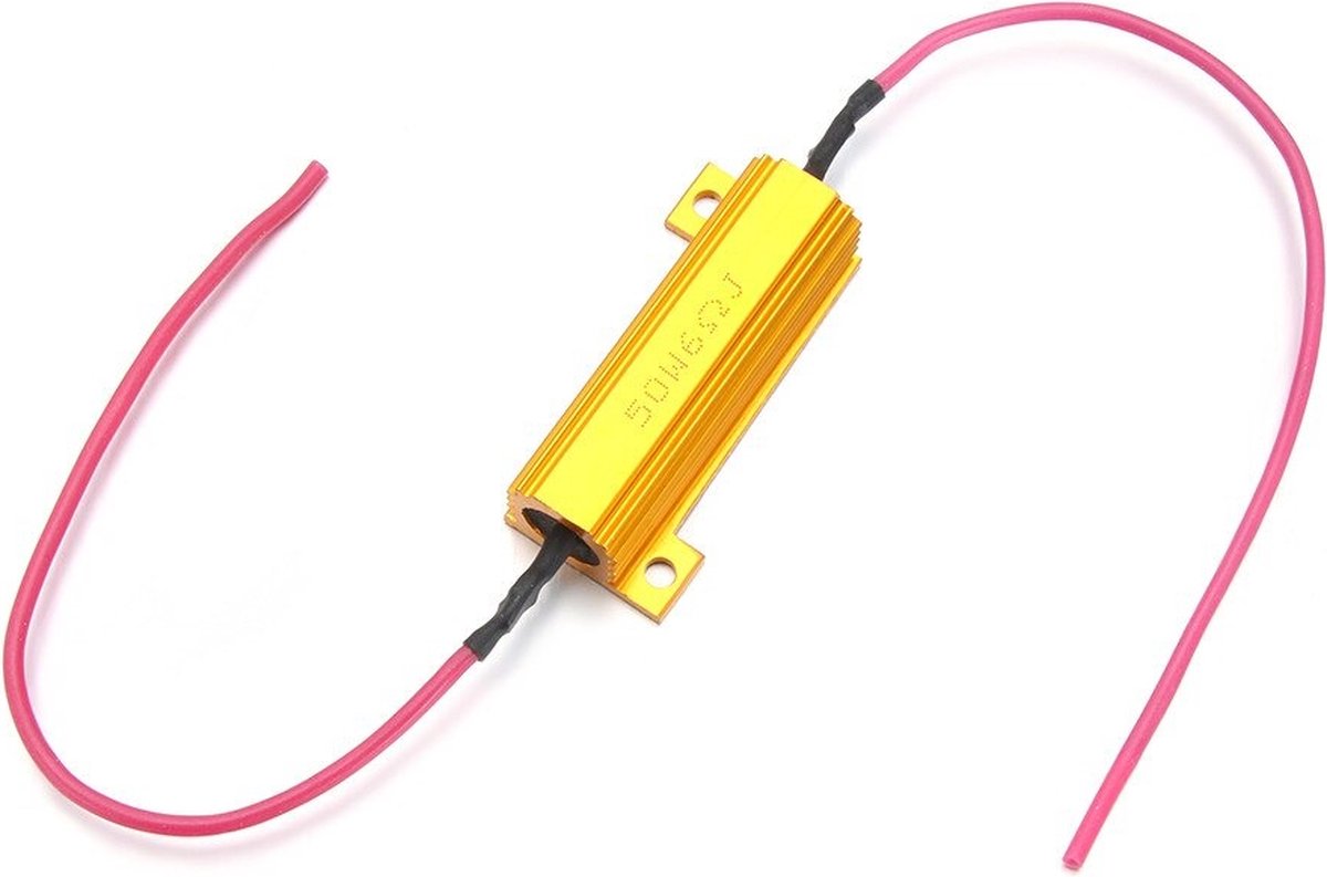 CANBUS weerstand - 24V - 50W - 6 Ohm - Per stuk | bol.com