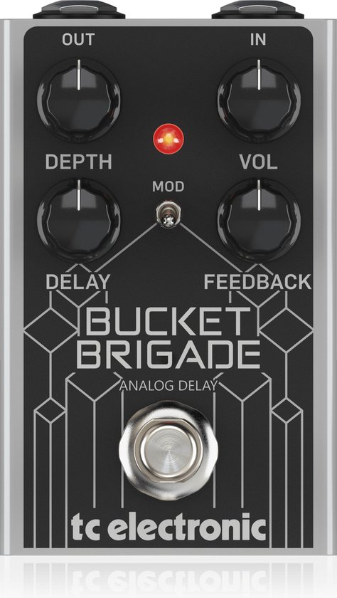 TC Electronic Bucket Brigade Analog Delay - Effect-unit voor gitaren | bol