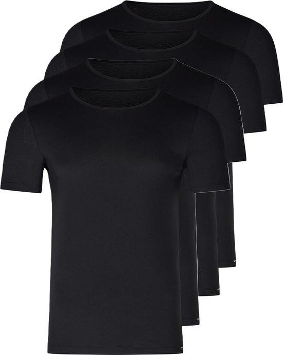 Skiny Heren onder t-shirts 4 pack Basis | bol