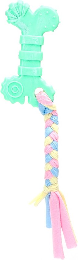 Leuk honden speelgoed! Het bot is van TPR milieu vrij materiaal, zacht ...