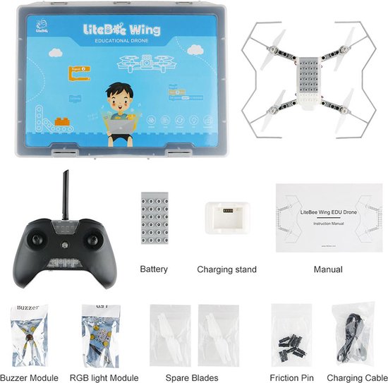 Litebee - Programmeerbare Drone | bol