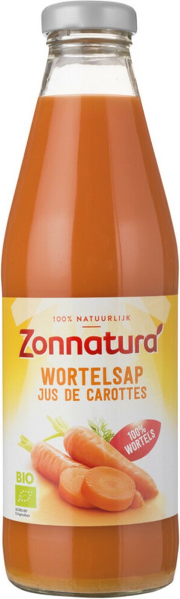 Zonnatura Wortelsap Biologisch 750 ml | bol