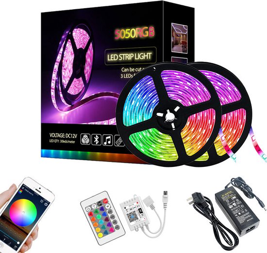 Orion Store - Led Strip - Smart Led strip 5 Meter Wifi - SMD 5050 RGB ...