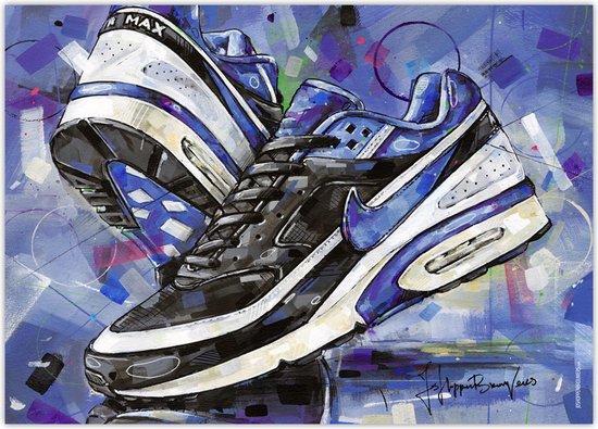 Nike - Air Max Classic Canvas - 50 x 70 cm | bol.com