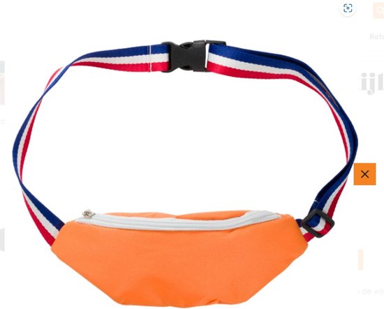 Blokker - Heuptasje - Oranje/Rood wit blauw | bol.com