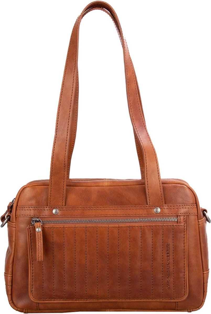 Spikes & Sparrow Medium Crossbodytas / Schoudertas Dames - Leer ...